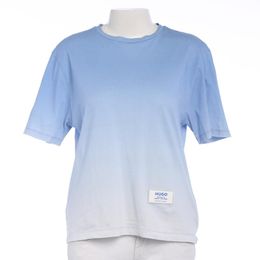 Hugo Shirt Damen Gr&ouml;&szlig;e M Second Hand hellblau