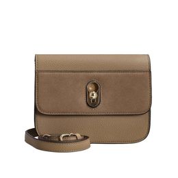 Seidenfelt SFM215 - Schultertasche 19 cm (black/gold) in motty grey/gold | Gr.: onesize