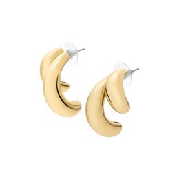 Fossil Ohrringe Damen Größe One Size goldgelb