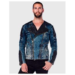 Cipo & Baxx Cipo & Baxx Jacke in BLUE | Gr.: M