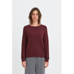 oxmo Strickpullover OXBmmnora in Rot | Gr.: XL