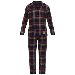 Tom Tailor Pyjama Rhodos in rot-mittel-Karo | Gr.: 52