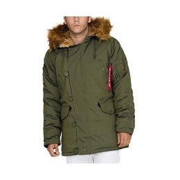 Alpha Industries Winter Jacket 'Explorer' male Green size S