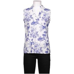 EMILY VAN DEN BERGH Bluse Damen Gr&ouml;&szlig;e XS Second Hand blau
