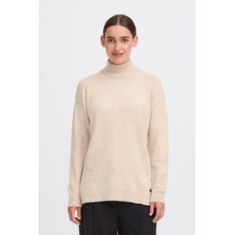 oxmo Strickpullover OXRatina in Beige | Gr.: S