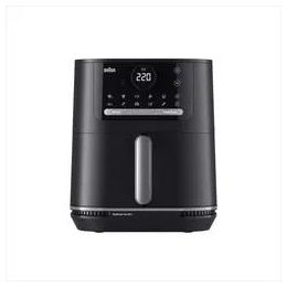 Braun HF5050 Hei&szlig;luftfritteuse 5,7L 2000W Schwarz/Grau