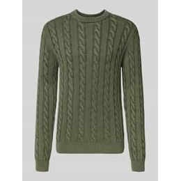 McNeal Strickpullover mit gerippten Abschlüssen