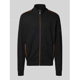 Bugatti Sweatjacke mit Stehkragen Modell 'Selanik'