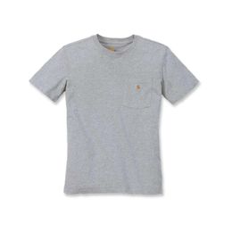 Carhartt Shirt "Workw. Pocket S/S 103067" in Grau | Gr.: M