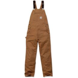 Carhartt Latzhose "Bib 102776" in Braun | Gr.: W42/L32