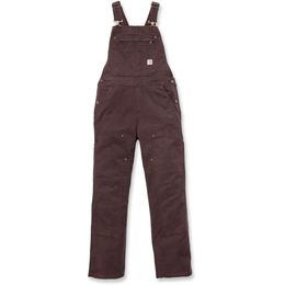 Carhartt Latzhose "Crawford Bib 102438" in Braun | Gr.: XL