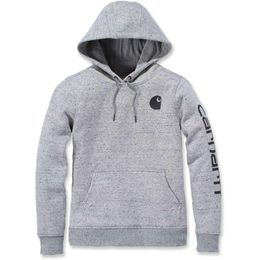 Carhartt Hoodie "Clarksburg Graphic 102791" in Grau | Gr.: S