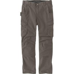 Carhartt Cargohose "Steel Rugged C 105072" in Grau | Gr.: W42/L32