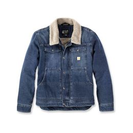 Carhartt Jeansjacke "Relaxed Ripstop 106323" in Blau | Gr.: XXL