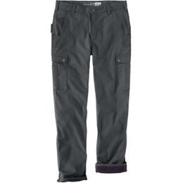 Carhartt Cargohose "Ripstop Cargo 105491" in Grau | Gr.: W40/L30