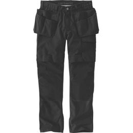 Carhartt Cargohose "Steel Cargo MP 105070" in Schwarz | Gr.: W32/L32