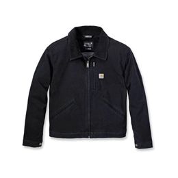 Carhartt Jacke "Detroit Canvas 106208" in Schwarz | Gr.: XL
