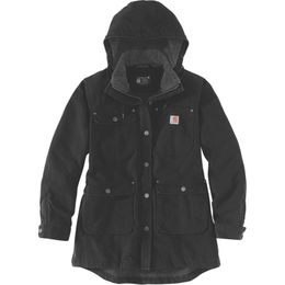 Carhartt Parka "Weathered Duck 105512" in Schwarz | Gr.: S