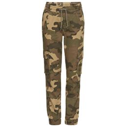 Kidsworld Cargohose in sand tarnfarben | Gr.: 176