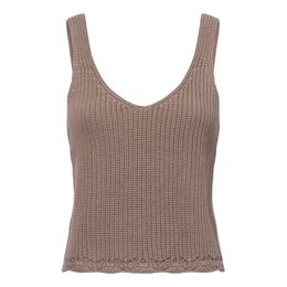 Marie Lund Top in kitt - 0002 | Gr.: XL