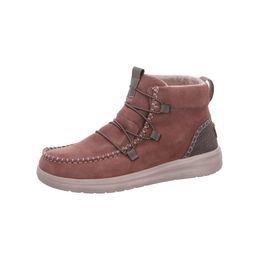 Hey DUDE Shoes Hey Dude Schnürstiefel Eloise in Rosa | Gr.: 36