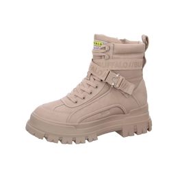 Buffalo Schnürstiefel Aspha Com 1 in Beige | Gr.: 41