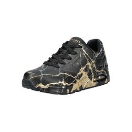Skechers Sneaker in Schwarz/Gold | Gr.: 42