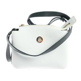 Tommy Hilfiger Schultertasche / Umh&auml;ngetasche Damen Gr&ouml;&szlig;e One Size Second Hand wei&szlig;