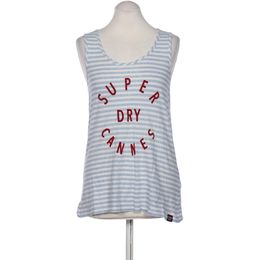 Superdry Top Damen Größe M Second Hand hellblau