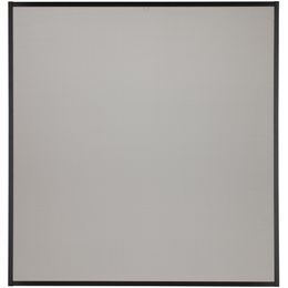 Insektenschutz-Fensterrahmen Hecht INTERNATIONAL "MASTER SLIM", grau (rahmen: anthrazit gewebe: anthrazit), B:150cm H:160cm, Insektenschutzgitter