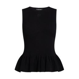 K by KARL LAGERFELD Karl Lagerfeld Top Damen Größe L schwarz
