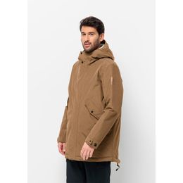Jack Wolfskin Herren Parka "TALFORST PARKA M"chipmunk, Gr. XXL, OBERSTOFF 54% BAUMWOLLE, 46% POLYAMID FUTTER 100% POLYESTER FÜLLUNG 100% POLYESTER,