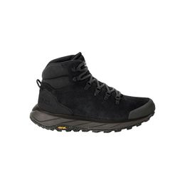 Outdoorschuh Jack Wolfskin "TERRAVENTURE URBAN MID M", Damen, Gr. UK12-EU47, Normalschaft, schwarz, Main Material Second Material 100% Polyamide Lining 100% Polyamide Sole 100% Rubber/ EVA, Schuhe Outdoorschuh