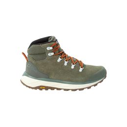 Outdoorschuh Jack Wolfskin "TERRAVENTURE URBAN MID M", Damen, Gr. UK105-EU45, Normalschaft, gr&uuml;n (khaki), Main Material Second Material 100% Polyamide Lining 100% Polyamide Sole 100% Rubber/ EVA, Schuhe Outdoorschuh