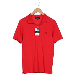 Lyle & Scott Lyle & Scott Poloshirt Herren Gr&ouml;&szlig;e S Second Hand rot
