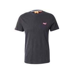 Superdry T-Shirt 'Essential' Herren Größe L hellpink / schwarzmeliert