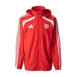 adidas Performance Trainingsjacke 'FCB UBP WB' Herren Gr&ouml;&szlig;e M rot / wei&szlig;