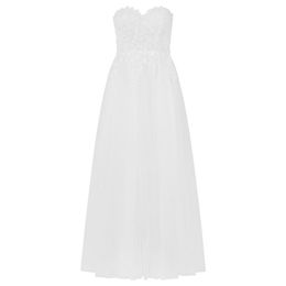 Kraimod Abendkleid Damen Größe 34 weiß Winterkleid