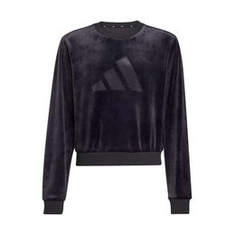 adidas Sportswear Sportsweatshirt Mädchen Größe 152 dunkelgrau / schwarz