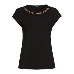 Laura Scott Shirt Damen Gr&ouml;&szlig;e XXS/XS gold / schwarz