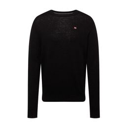 Napapijri Pullover 'Damavand' Herren Gr&ouml;&szlig;e L rot / schwarz / wei&szlig;