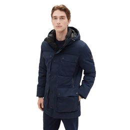 Tom Tailor Steppmantel mit aufgesetzten Taschen sky captain blue XXL XXL Steppmantel von Tom Tailor