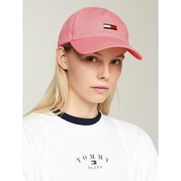 Tommy Jeans Baseball Cap »TJW ELONGATED FLAG CAP« mit Logostickerei tickled pink