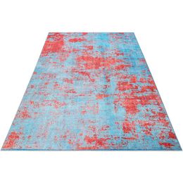 Wecon Home Teppich &raquo;Hot Spring&laquo; rechteckig 6 mm H&ouml;he Wohnzimmer bunt Kunstfaser