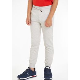 Tommy Hilfiger Sweathose »TH LOGO SWEATPANTS« New_Light_Grey_Heather 74 - N-Gr N-Gr 74 Sweathose von Tommy Hilfiger für Jungen