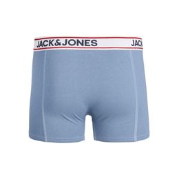 Jack & Jones Jack & Jones Boxershorts 'Jake' Herren Gr&ouml;&szlig;e XL marine / hellblau / dunkelrot / wei&szlig;