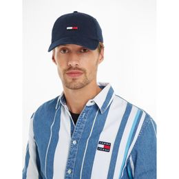 Tommy Jeans Baseball Cap »TJM ELONGATED FLAG DENIM CAP« mit Logostickerei Dark Night Navy