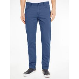 Tommy Hilfiger 5-Pocket-Hose »5PKT DENTON STRUCTURE GMD« mit feiner Struktur Aegean Sea 40 - Länge 34 Länge 34 40 Hose von Tommy Hilfiger Menswear