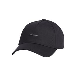 Calvin Klein Baseball Cap »CALVIN LETTERING CANVAS CAP«, mit Logoprägung, unisex Ck Black