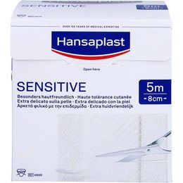 Beiersdorf AG Hansaplast Sensitive Pflaster 8 cmx5 m Rolle 1 St
